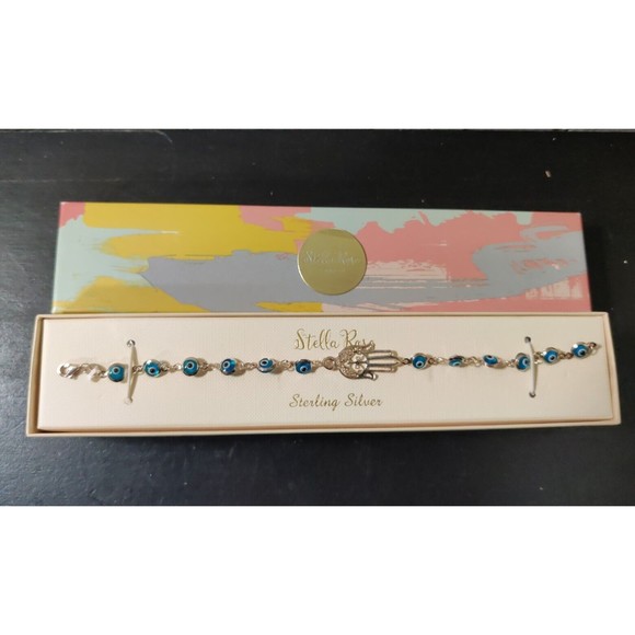 Stella Rose London | Jewelry | Stella Rose Evil Eye 7 Bracelet ...